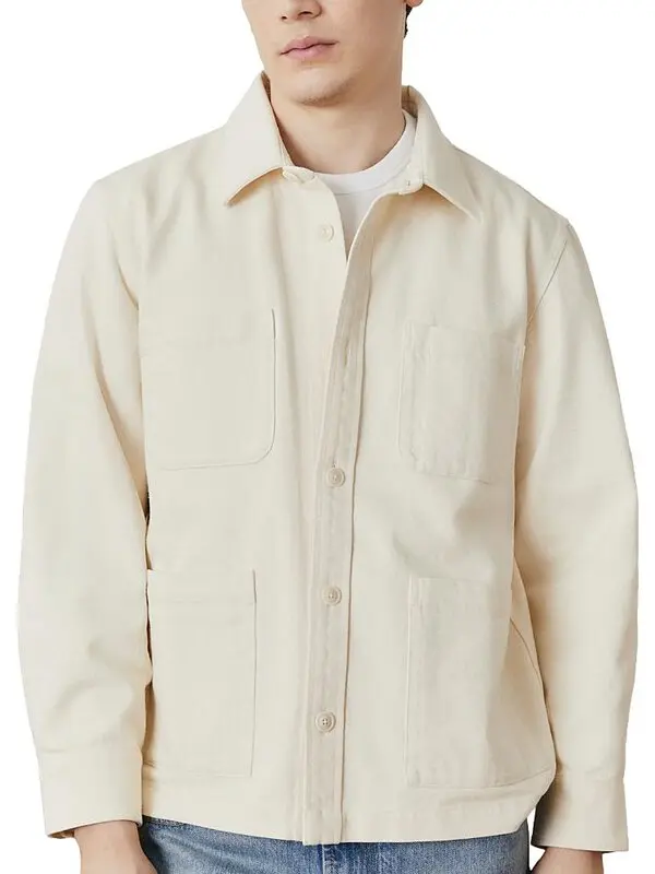 CORRIDOR Misha Pocket Overshirt - Natural
