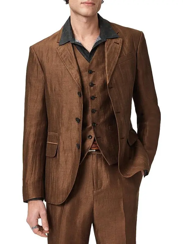John Varvatos Rind Blazer - Clay Brown