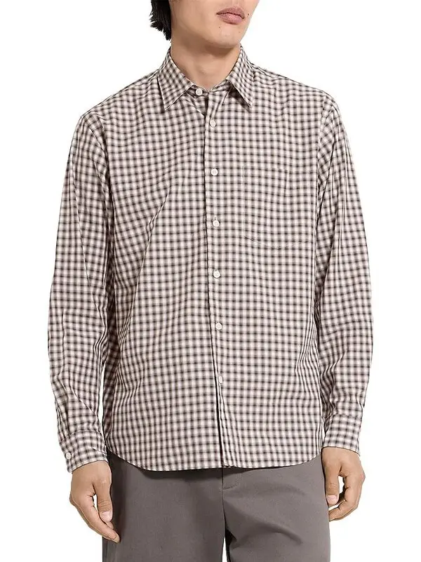 Theory Weekend Shirt - Morel Multi