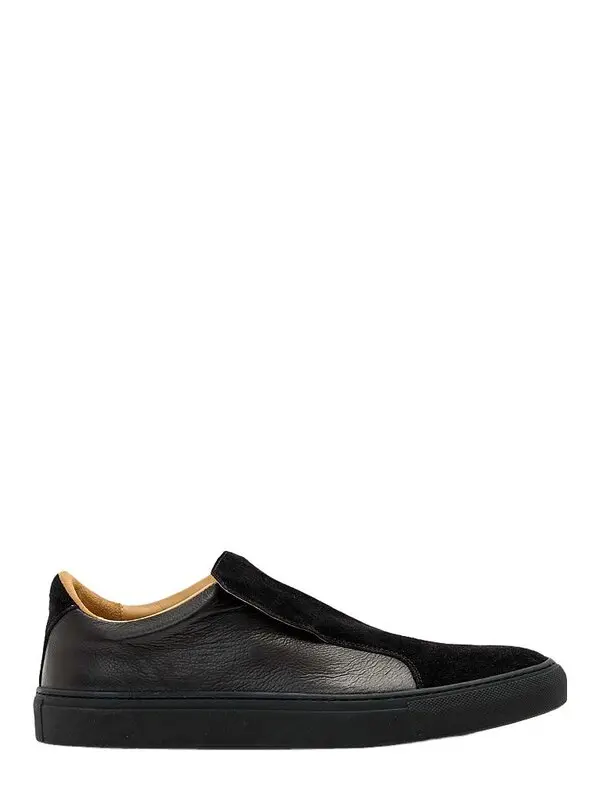 John Varvatos 315 Reed Laceless Low Top Sneaker - Black