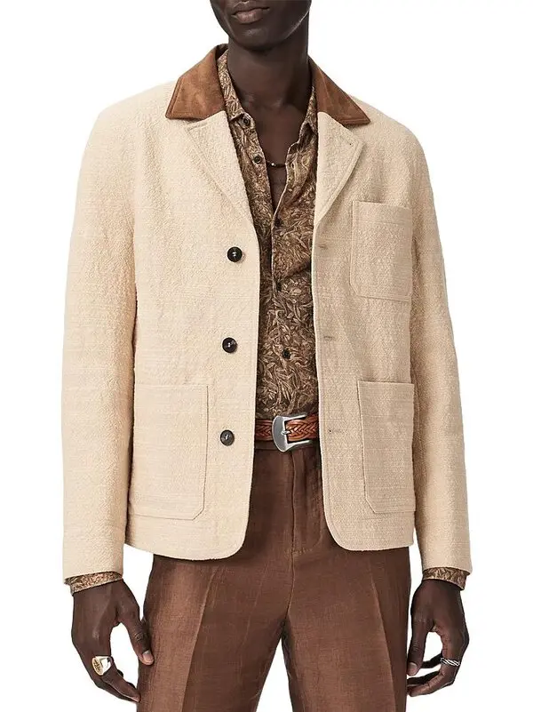 John Varvatos Barnes Jacket - Light Khaki