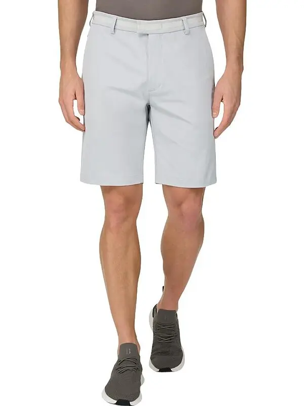 Boggi Milano B Tech Stretch Nylon Bermuda Shorts - Ice