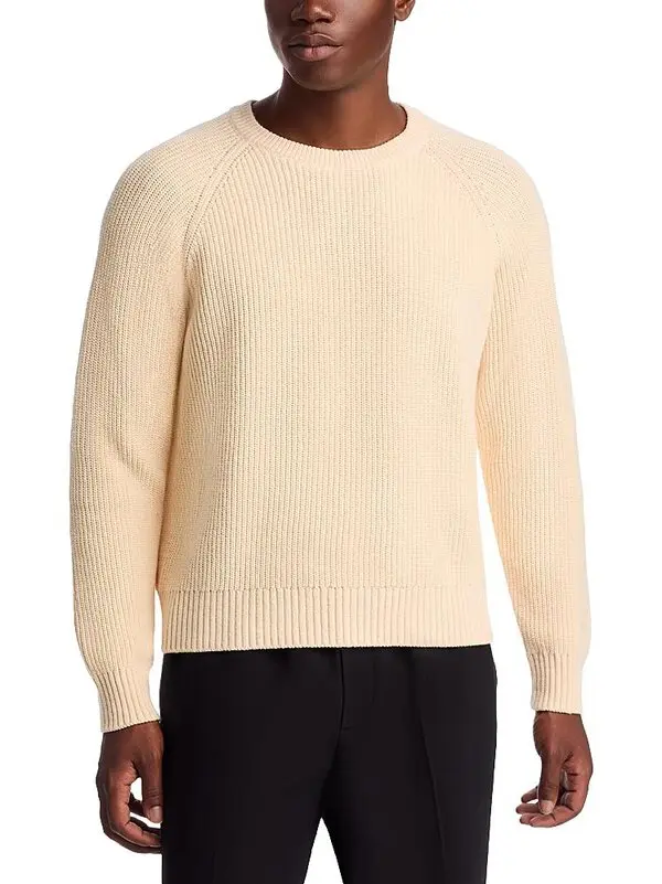 CORRIDOR Cotton Crewneck Sweater - Natural