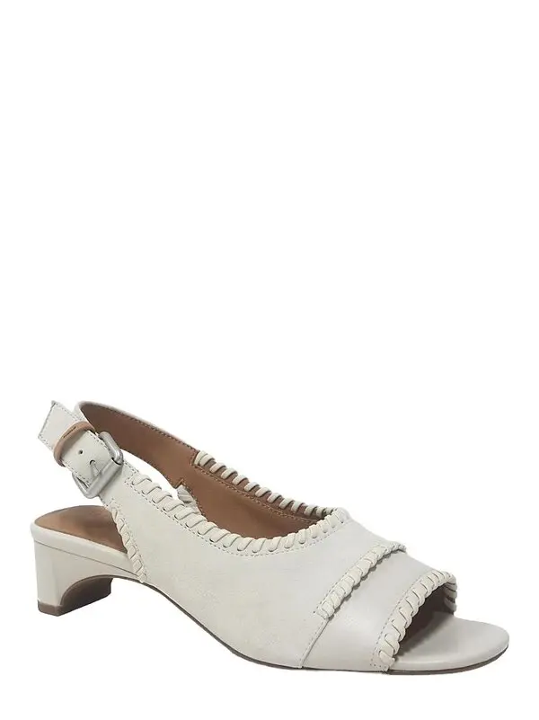 KENNETH COLE Samarra Slingback Sandals - Stone Suede