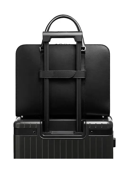 CARL FRIEDRIK Leather Smart Holder - Black