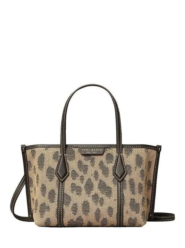Tory Burch Perry Mini Printed Tote Bag - Cheetah Spot