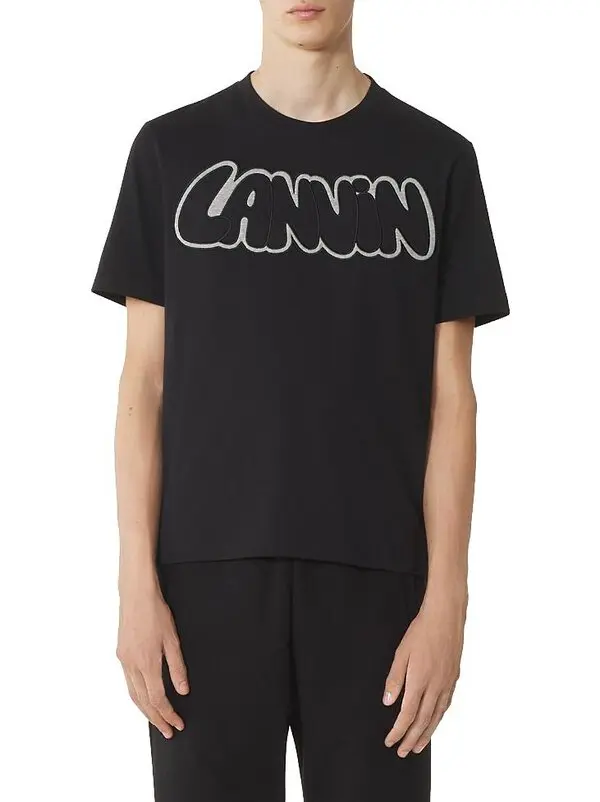 LANVIN Urban Curb T-shirt - Black.
