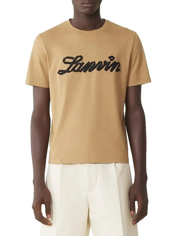 LANVIN Ribbon T-shirt - Camel