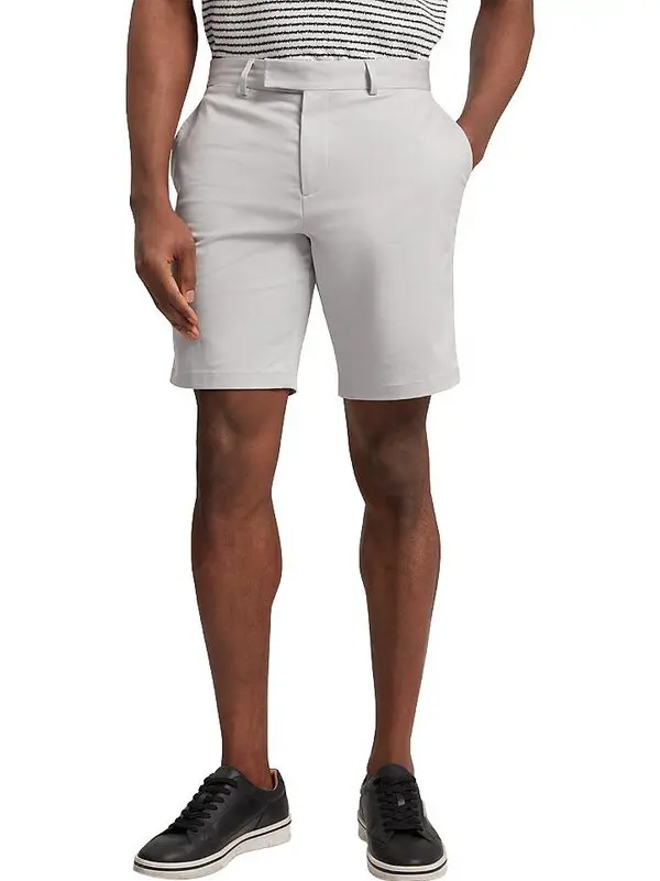 Ted Baker London Core Slim Fit Chino Shorts - Light Grey