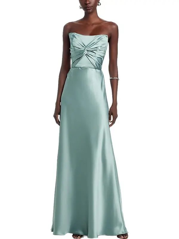 Amsale Aretha Dress - Jade