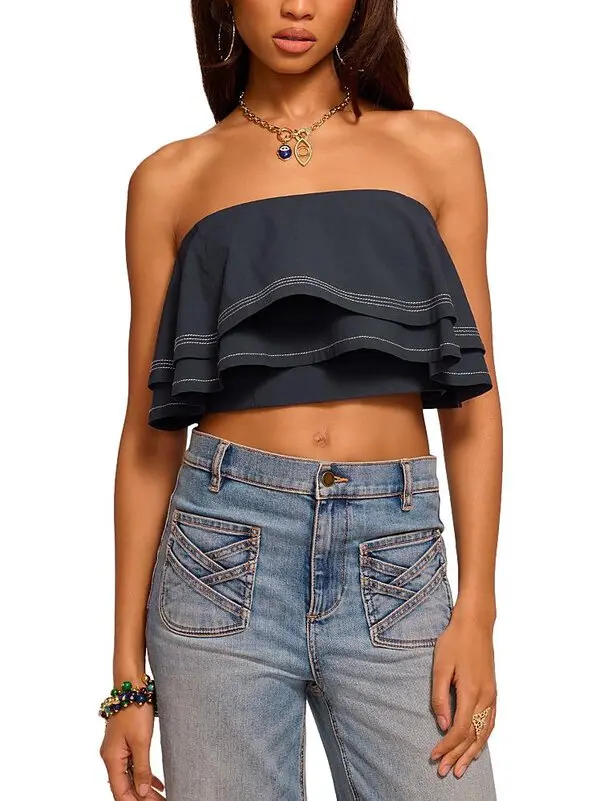 Ramy Brook Poppy Top - Navy