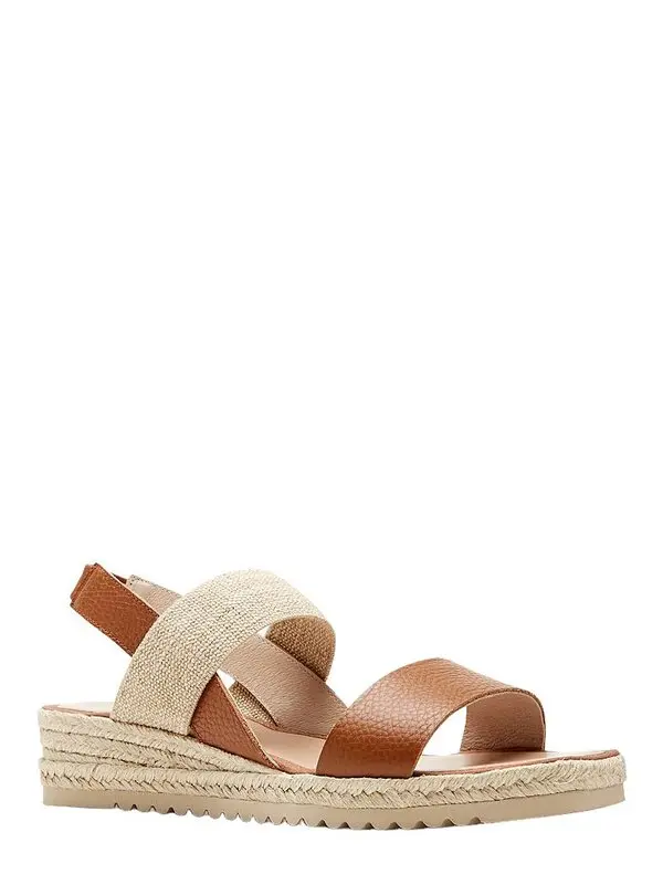 La Canadienne Rowena Slingback Sandals - Cognac