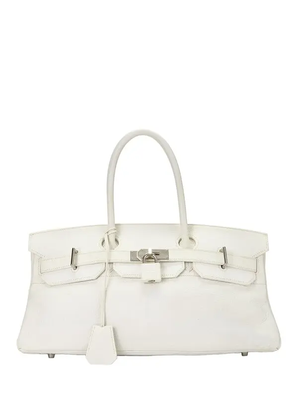Hermès Clemence Jpg Birkin 42 - White