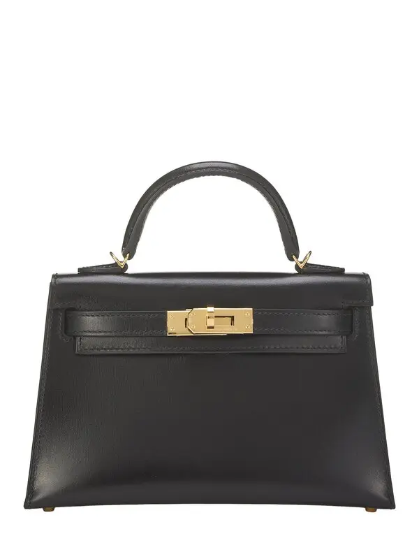 Hermès Box Kelly Sellier 20 Nm - Black