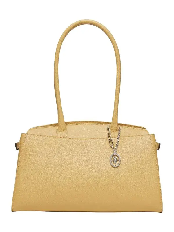 ORYANY Leather Shoulder Bag - Honey