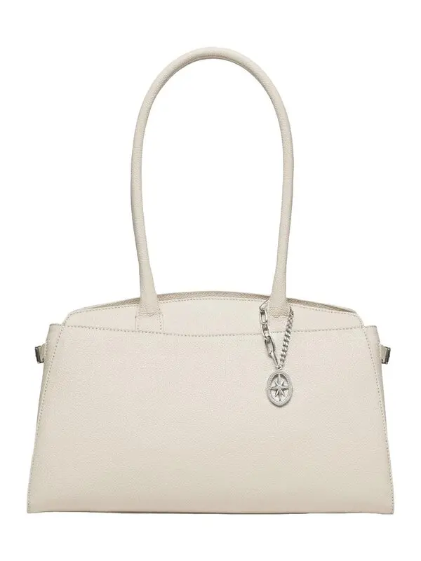 ORYANY Leather Shoulder Bag - Vanilla Cream