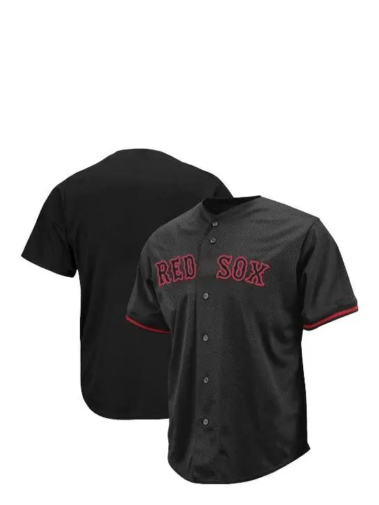 Profile Boston Red Sox Pop Fashion Jersey - Black
