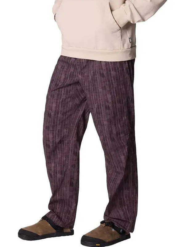 Mountain Hardwear Rockrydge Climbing Pants - Purple Sage Gingham Print