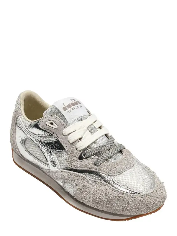 DIADORA Equipe Revenge Iride Sneaker - Silver Metalized