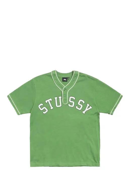 StÜssy Arch Baseball Jersey - Green