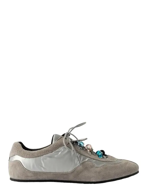 Cecilie Bahnsen Blaise Sneaker - Light Grey/silver
