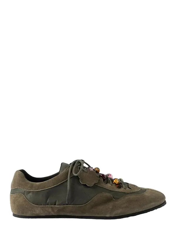 Cecilie Bahnsen Blaise Low Top Sneaker - Olive