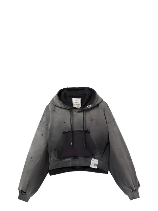 Mihara Yasuhiro Faded Hoodie - Grey