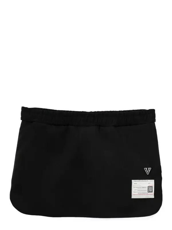 Mihara Yasuhiro Logo-patch Skort - Black