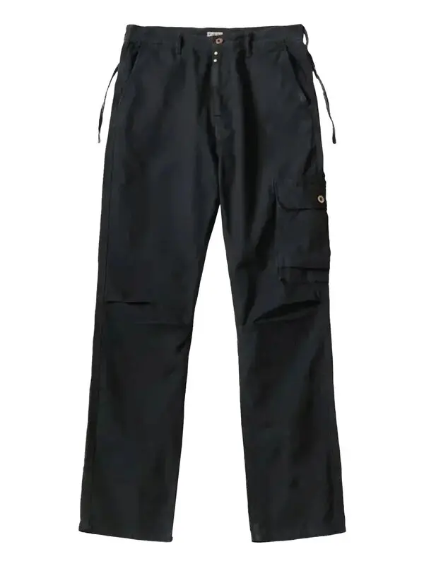 Kapital Light Canvas Ringoman Cargo Pants - Black