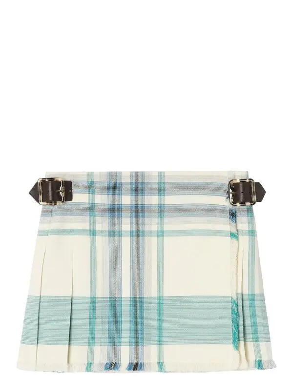 Burberry Mini Kilt - Blue