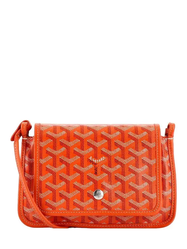 Goyard Plumet Clutch Wallet Coated Canvas - Orange