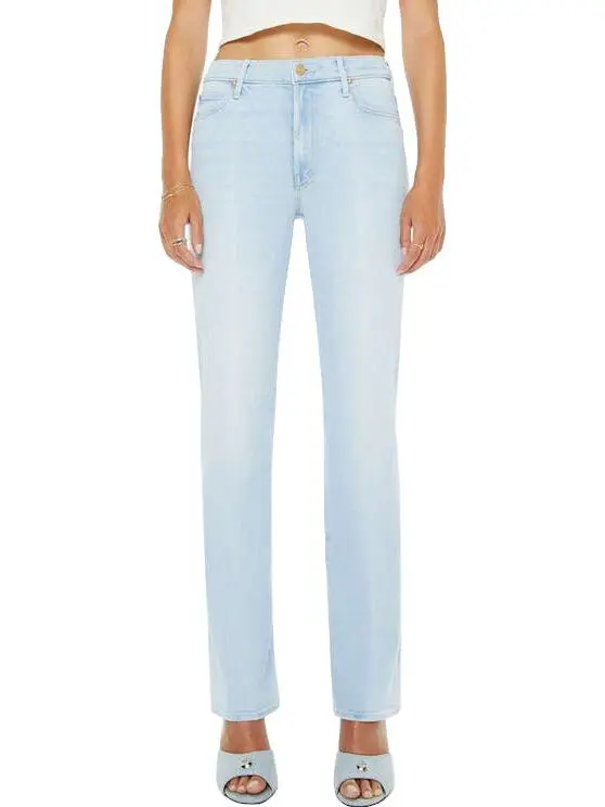 MOTHER The Kick It Relaxed Straight Leg Jeans - Melt In Your