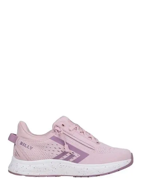 BILLY FOOTWEAR Sport Inclusion Dz1 Double Zip Sneaker - Mauve/white/plum