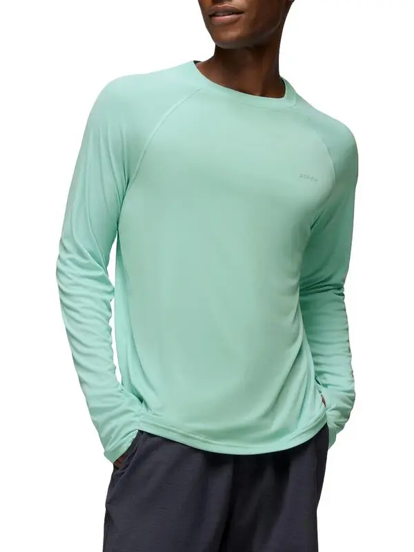 Prana Sol Shade Long Sleeve Performance T-shirt - Sea Glass