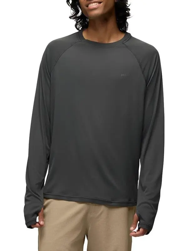 Prana Sol Shade Long Sleeve Performance T-shirt - Shadow