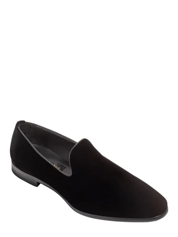 To Boot New York Wesley Smoking Slipper - Velluto Nero