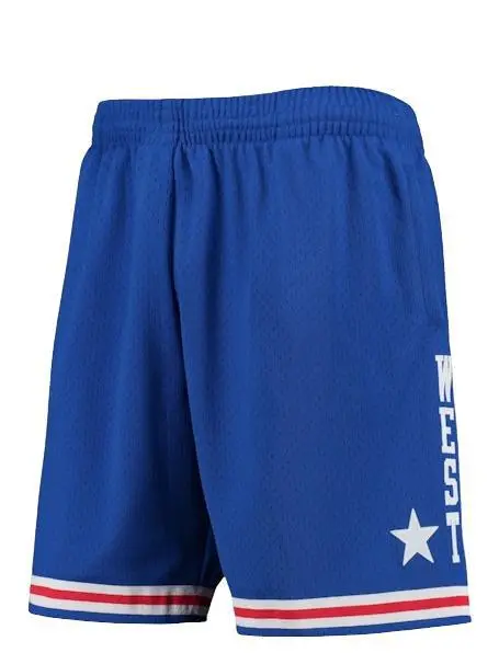 Mitchell & Ness Western Conference 1985 All-star Game Swingman Shorts - Royal Blue