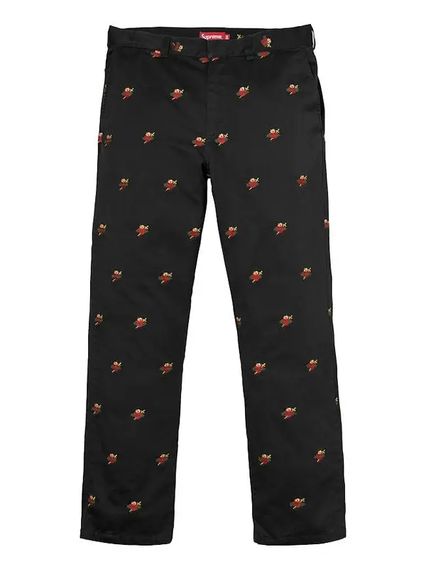 Supreme Sacred Hearts Work Pant - Black