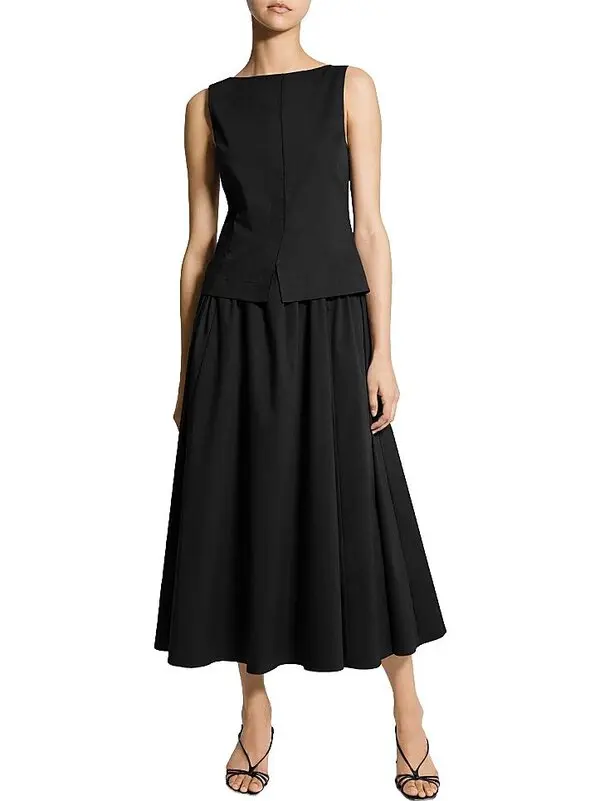 Theory Boat Neck Dress - Black
