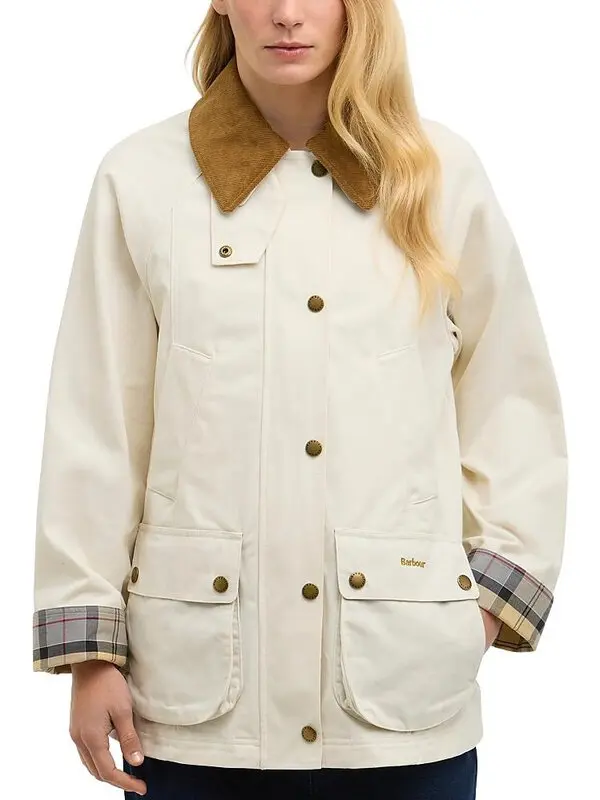 Barbour Modern Beadnell Casual Jacket - Light Pearl/dress
