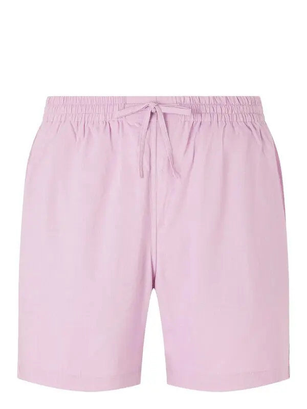KARDO Olbia Straight-leg Cotton Shorts - Pink