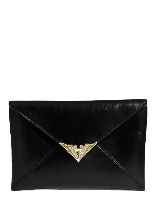 Alexis Bittar Envelope Clutch Bag - Black