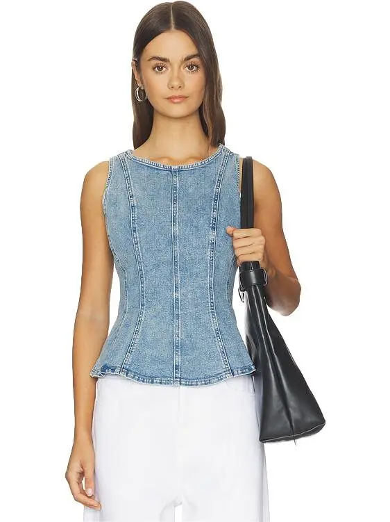 LEVI'S Leighton Peplum Top - In The Dust
