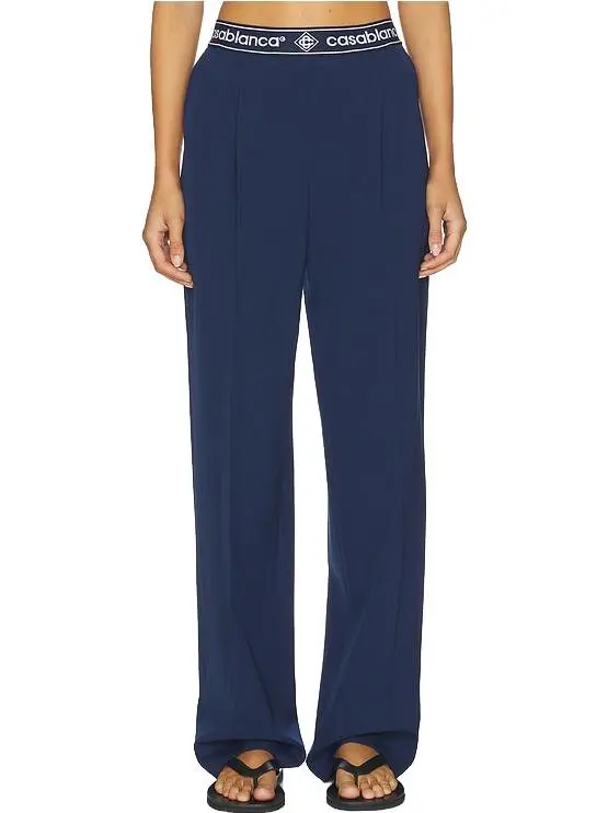 Casablanca Sports Tailored Trouser - Navy