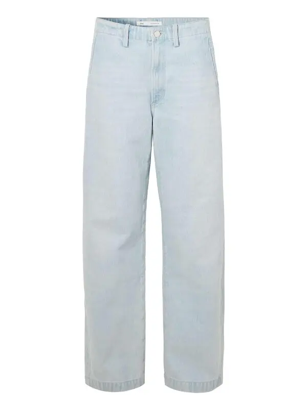 AGOLDE Maria Mcmanus Mid-rise Wide-leg Jeans - Light Denim