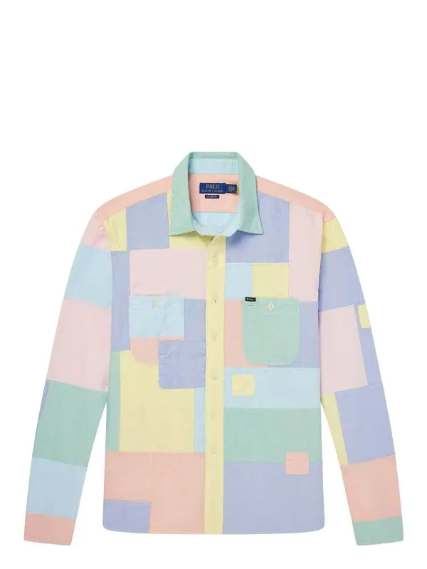Polo Ralph Lauren Patchwork Cotton Shirt - Multi