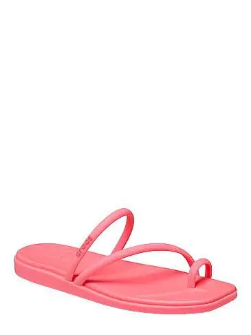 Pink Crocs Miami Toe-loop Sandal - Pink