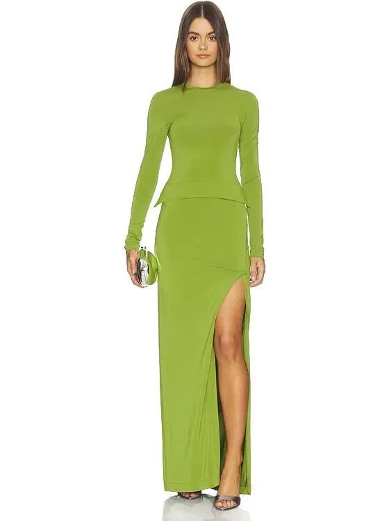 Nanushka Shada Dress - Green