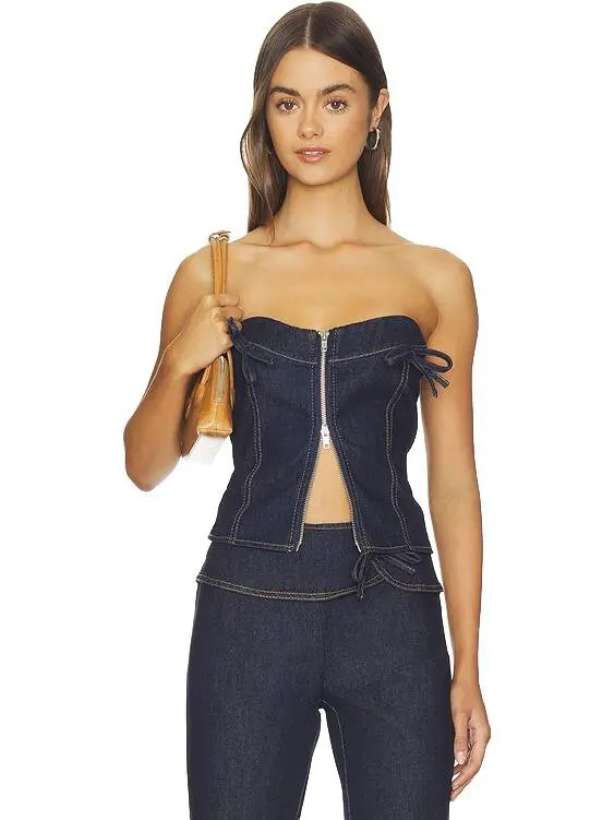BY.DYLN Valerie Top - Navy