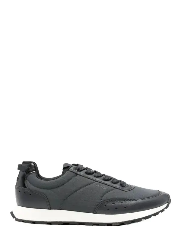 BOSS Quilted Low Top Sneakers - Blue